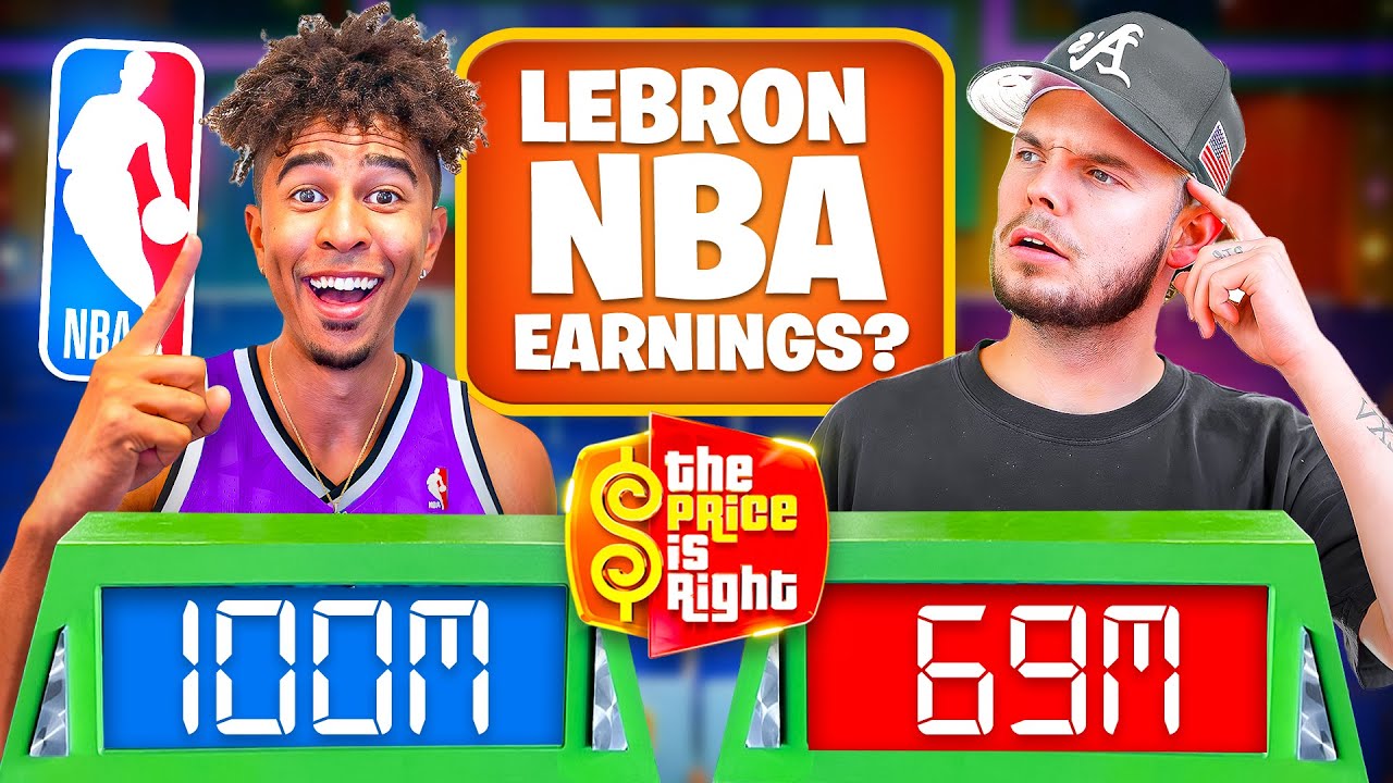 Guess the Right NBA Price, Win $1,000! - YouTube