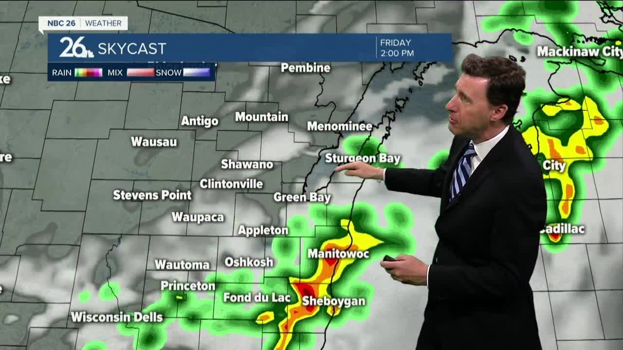 Michael Fish's NBC 26 weather forecast - YouTube