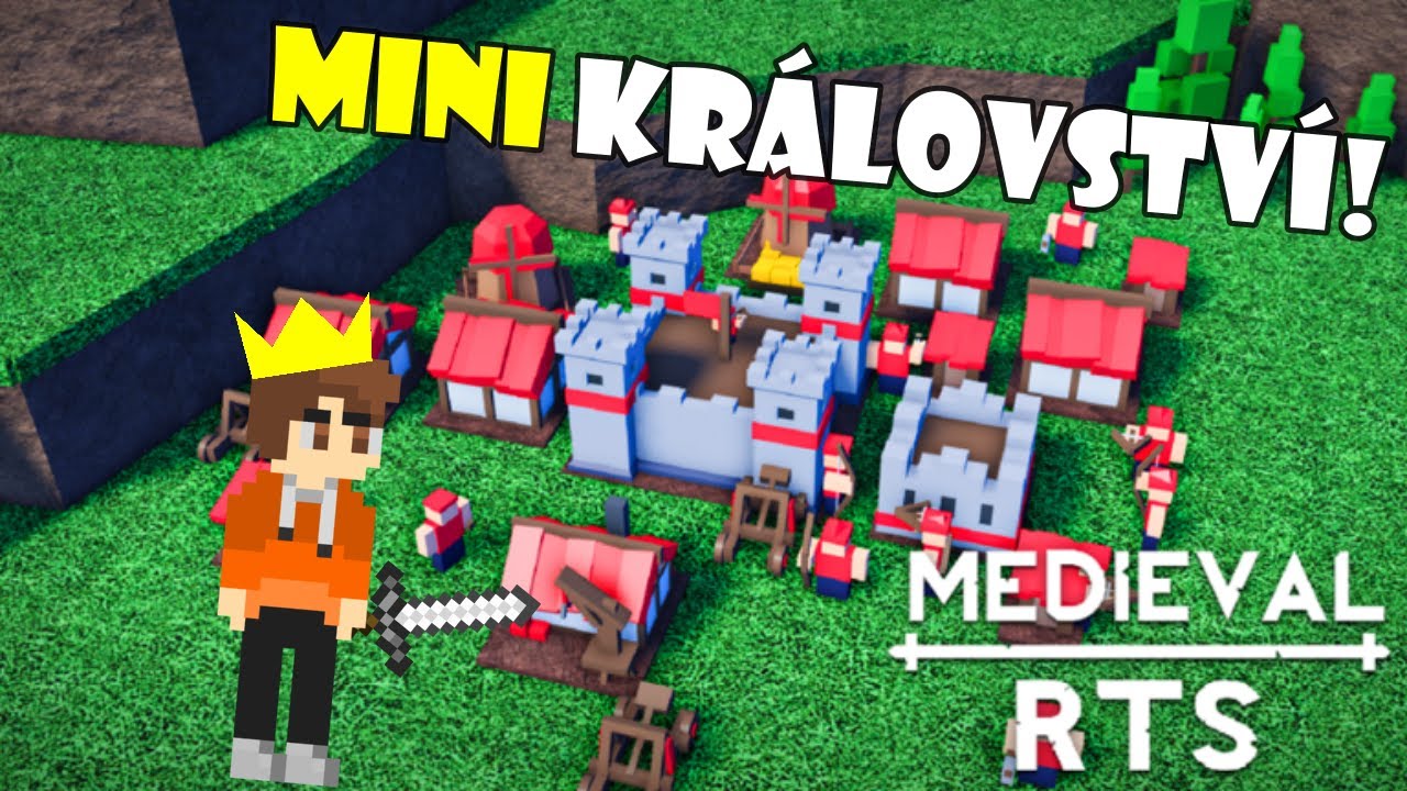 VLASTNÍ MINI KRÁLOVSTVÍ! 👑 I Medieval RTS Roblox - YouTube
