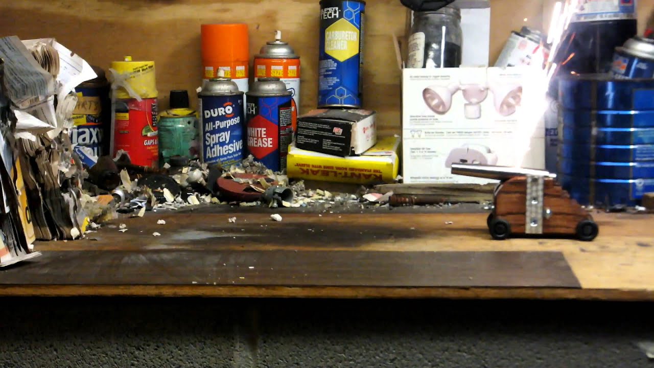 .36 Caliber Black Powder Cannon Firing a Light Powder Load - YouTube