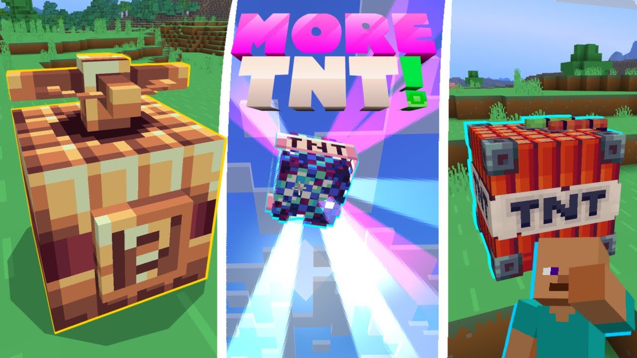 MORE TNT! | MINECRAFT Add-On Showcase - YouTube