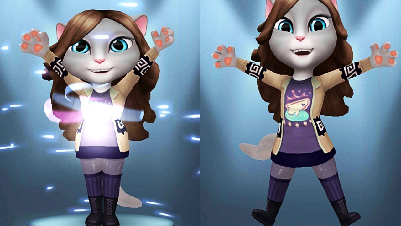 My Talking Angela #28 – Cô Mèo Xinh Đẹp Và Dễ Thương, Level 34-35 - YouTube