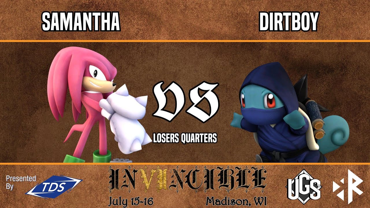 Invincible VII - Losers Quarters - Samantha(Knuckles) Vs. Dirtboy ...
