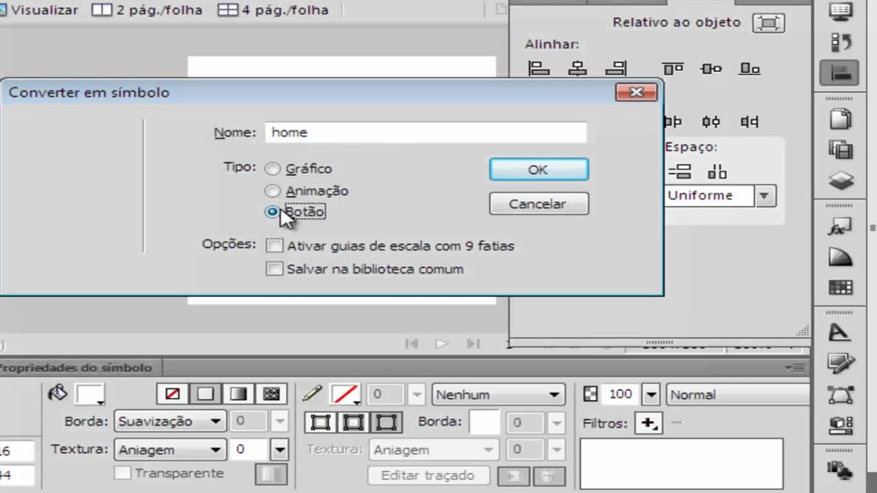 Curso De Fireworks Cs6 Aula 27 Criando Botões Youtube