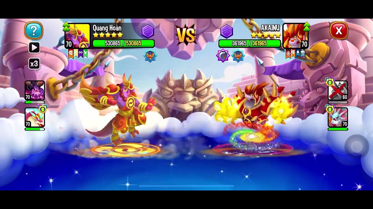 DRAGON CITY/ Summon High Redemption Norn và các con rồng trợ chiến ...