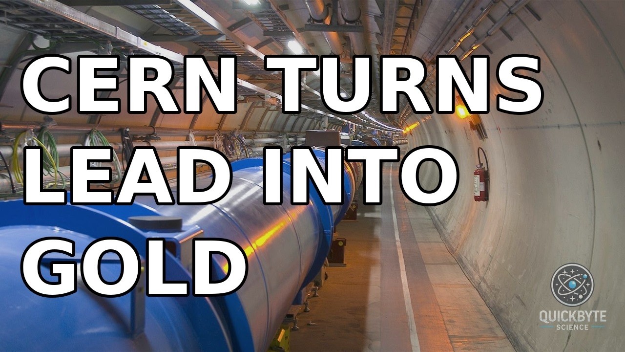 CERN Turned Lead Into Gold—Here’s the Catch - YouTube