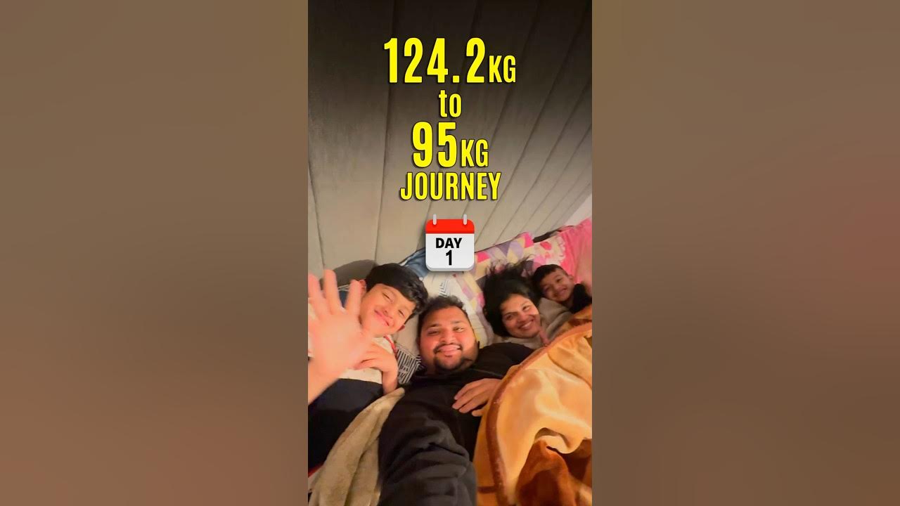 DAY 1️⃣ 124.2KG TO 95KG JOURNEY 🔥 - YouTube