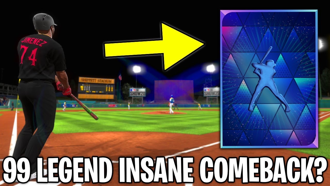 INSANE COMEBACK AS WE DRAFT A 99 DIAMOND LEGEND?! MLB The Show 20 ...