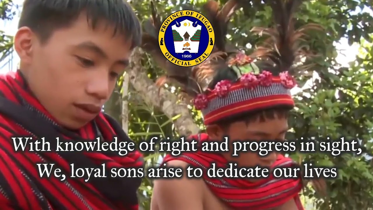 "Ifugao Hymn" - Official Hymn of Ifugao Province - YouTube