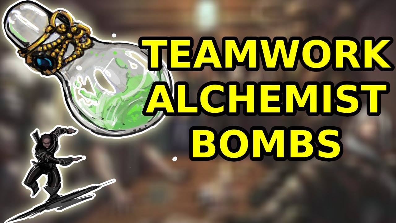 Top 5 Teamwork Alchemist Bombs in Pathfinder 2e - YouTube