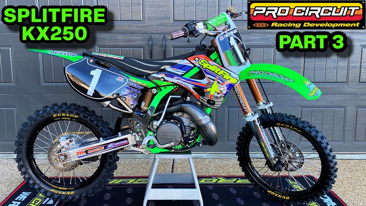 Stunning Final Reveal of the 1999 KX250 Splitfire Rebuild Project - YouTube