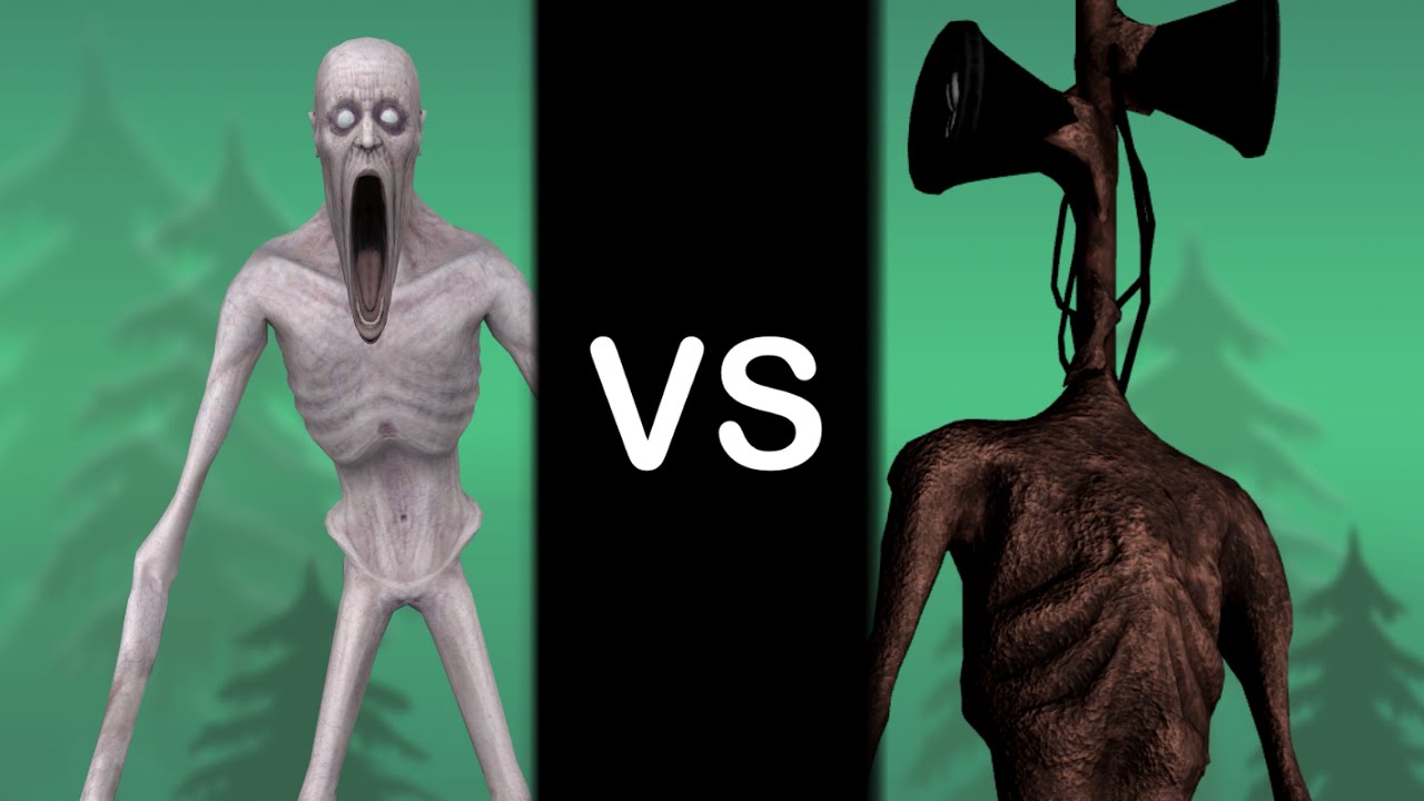 Battle Fight! | SCP-096 vs Siren head (SCP vs Trevor Henderson) - YouTube