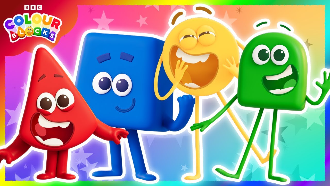 Kids Colour Songs: Learning Colours, Red, Blue, Yellow, Green, Rainbow ...