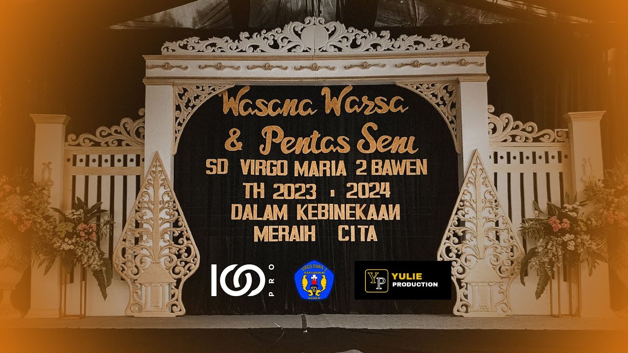 🔴LIVE STREAMING | WASANA WARSA SD VIRGO MARIA 2 BAWEN TAHUN PELAJARAN ...