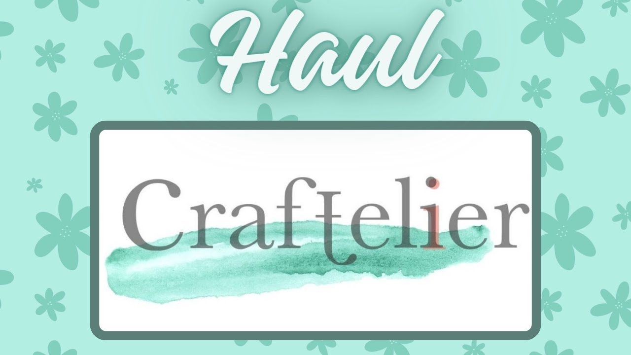 Haul craftelier | Juillet 2024 | Chat Scrap - YouTube