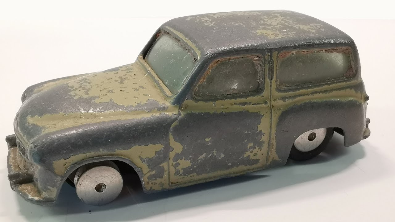 Corgi renowacja Hillman Husky nr 206. Wersja delux custom, model ...