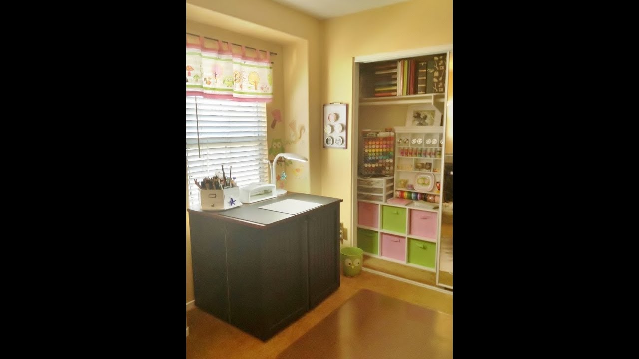 My Craft Room Featuring The Original ScrapBox (Mini) - YouTube