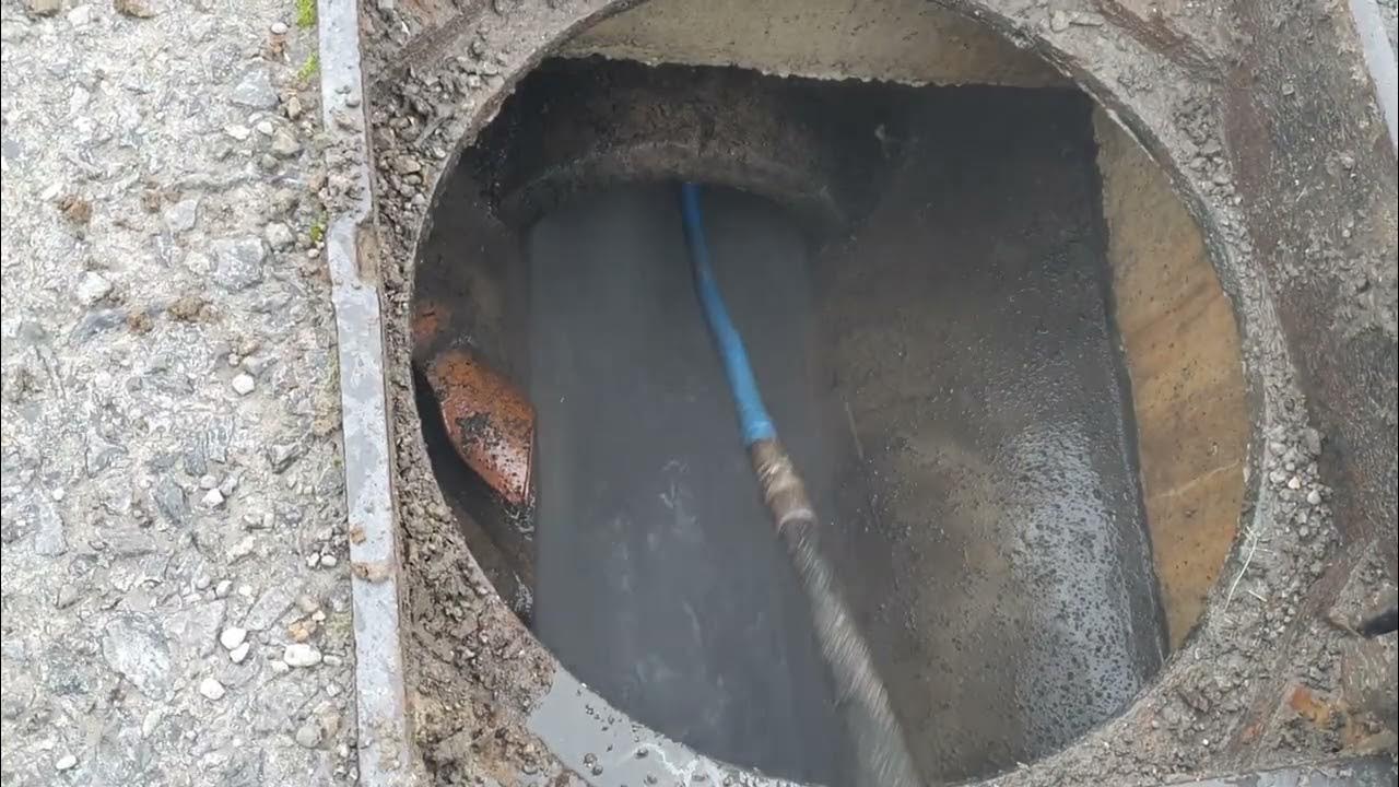 Drain Unblocking 238 - Cleaning Out A Storm Drain! - YouTube
