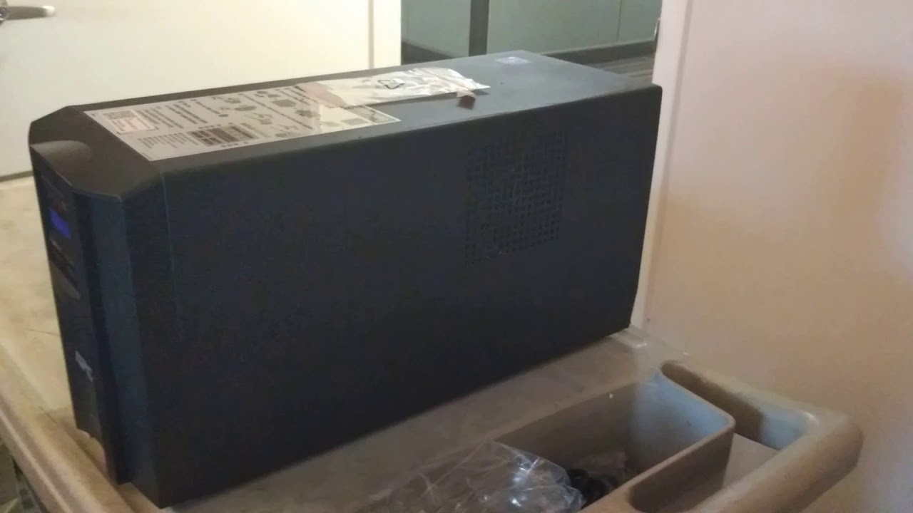 APC Smart 1500 fire hazard - YouTube