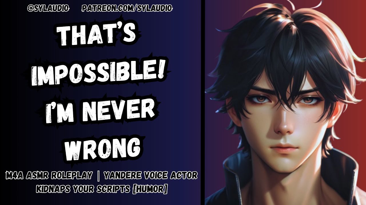 [M4A] Yandere Voice Actor Kidnaps Your Scripts [Humor] [SFW] [Yandere ...