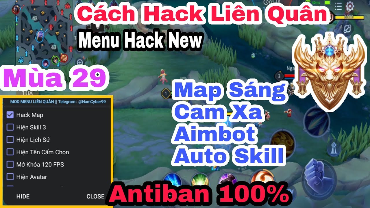 Hướng Dẫn Cách Hack Liên Quân | Hack Map Cam Xa Liên Quân Mùa 29 Mới ...