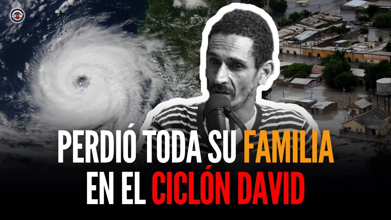 QUE TERRIBLE ESTA PERSONA PERDIÓ TODA SU FAMILIA EN EL CICLÓN DAVID ...