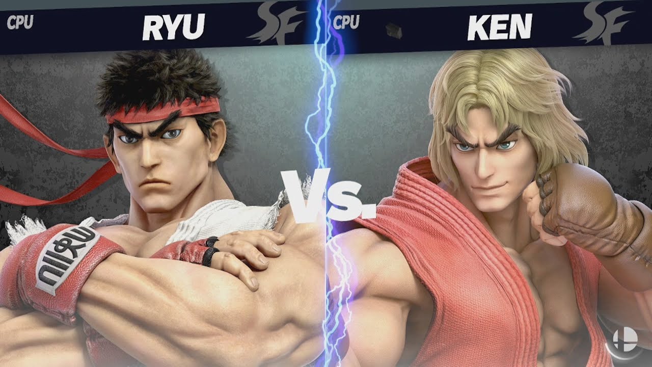 Super Smash Bros. Ultimate | Ryu VS Ken - YouTube