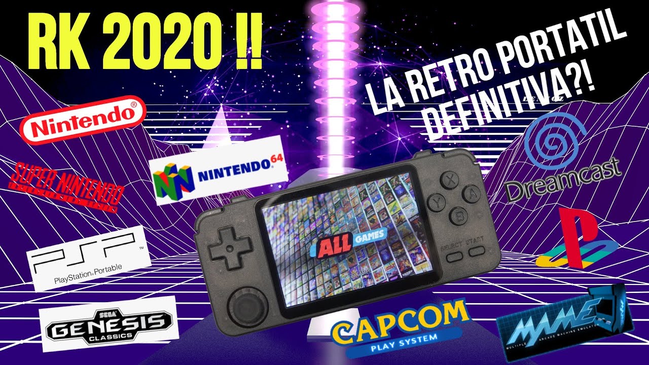 RK2020- REVIEW- CONSOLA RETRO PORTATIL MULTIPLATAFORMA - YouTube