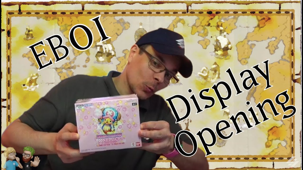 One Piece EB01 Display Opening! - YouTube