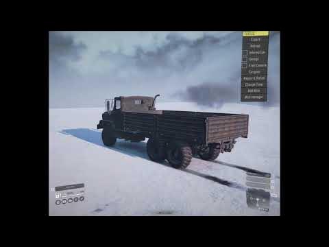 How to make a snow map in Snowrunner Editor. (simple) - YouTube