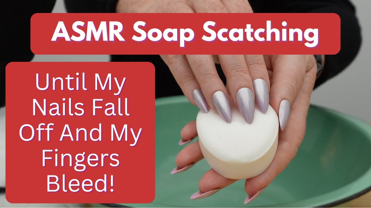 ASMR Fast & Aggressive Soap Scratching 🧼 No Talking 🧼 - YouTube