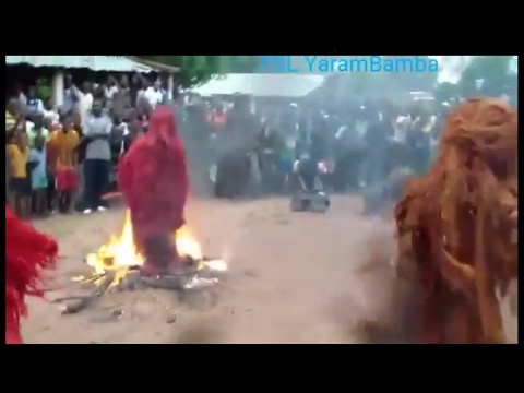 Kankurang Part Of Senegambian Tradition Part 2 - YouTube