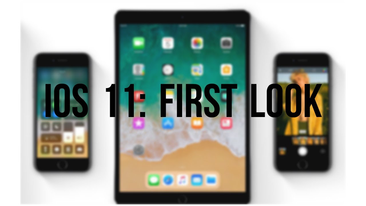 IOS 11: First Look - What's New - YouTube