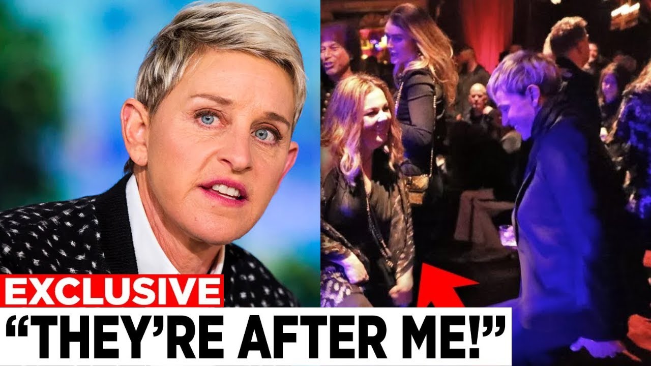 BREAKING: Ellen DeGeneres Finally REVEALS Why She Fled USA!? - YouTube