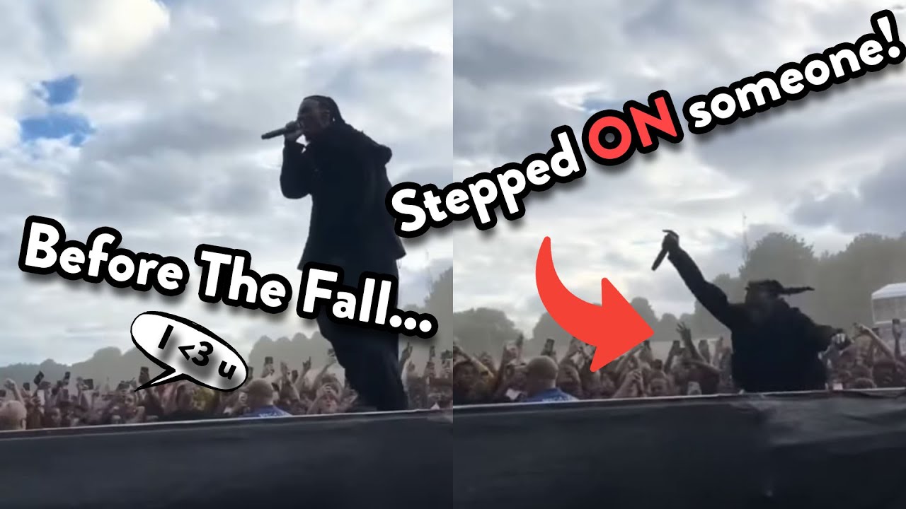Four Times Rappers Fell Off Stages And Almost DIED... - YouTube