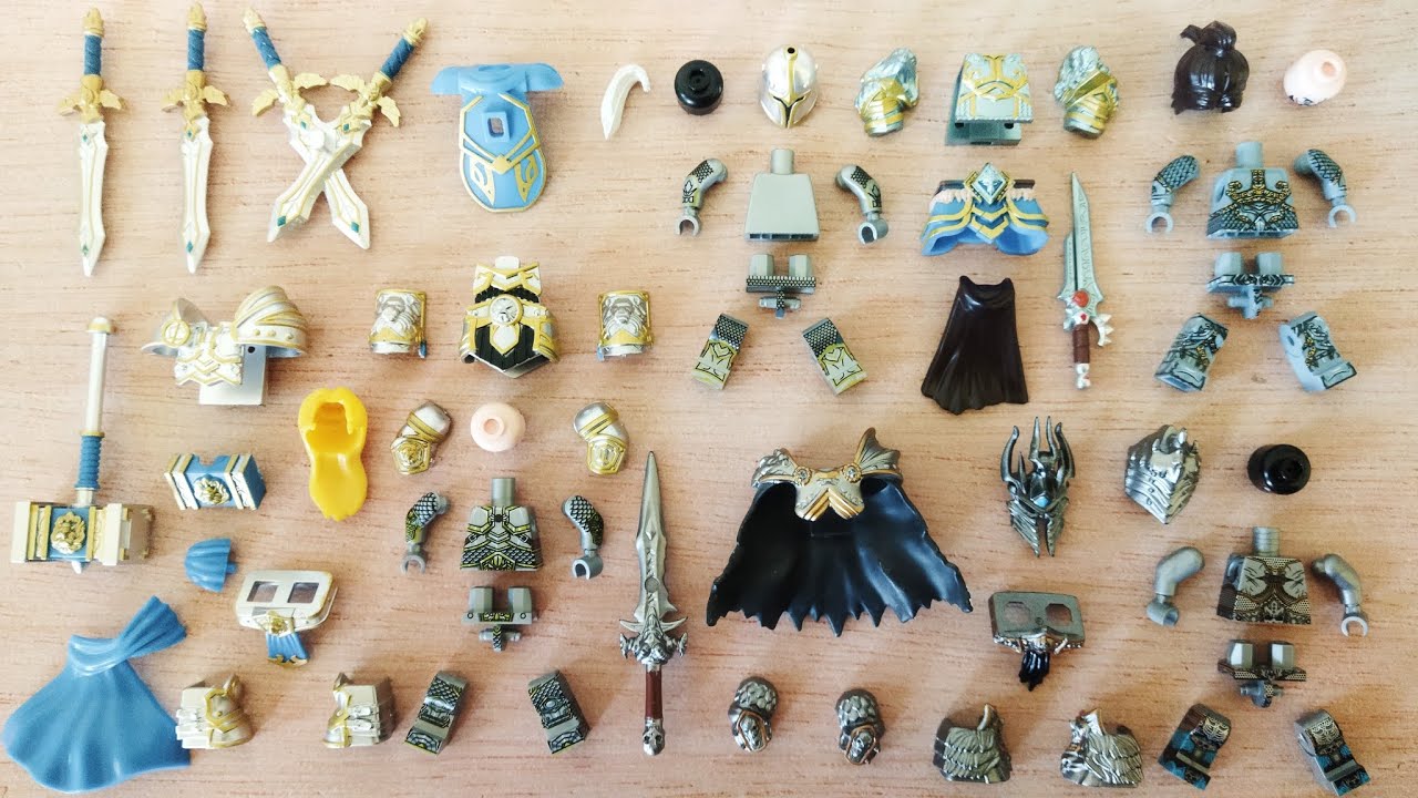 Lego world of warcraft minifigure | lich king , arthas, legion variant ...