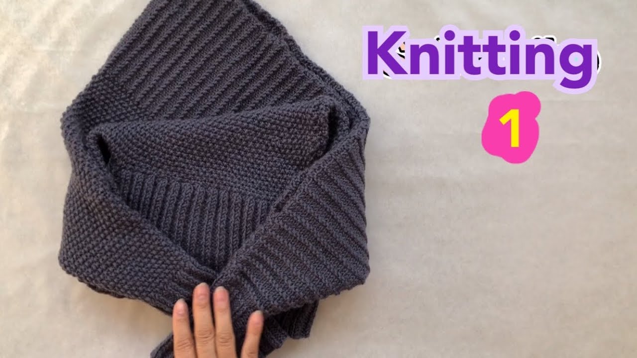How to Knit Creative Sweaters? Two ways, I'll show you1750 - YouTube
