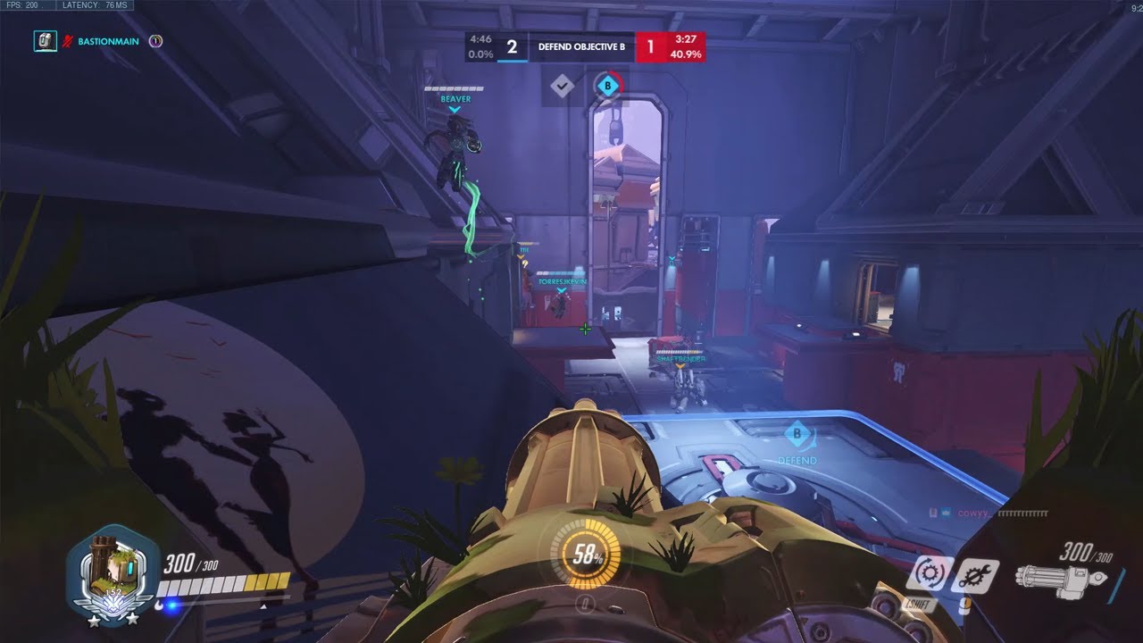 BASTION MAIN - TheBasti0nMain! OVERWATCH GAMEPLAY SEASON 27 TOP 500 ...