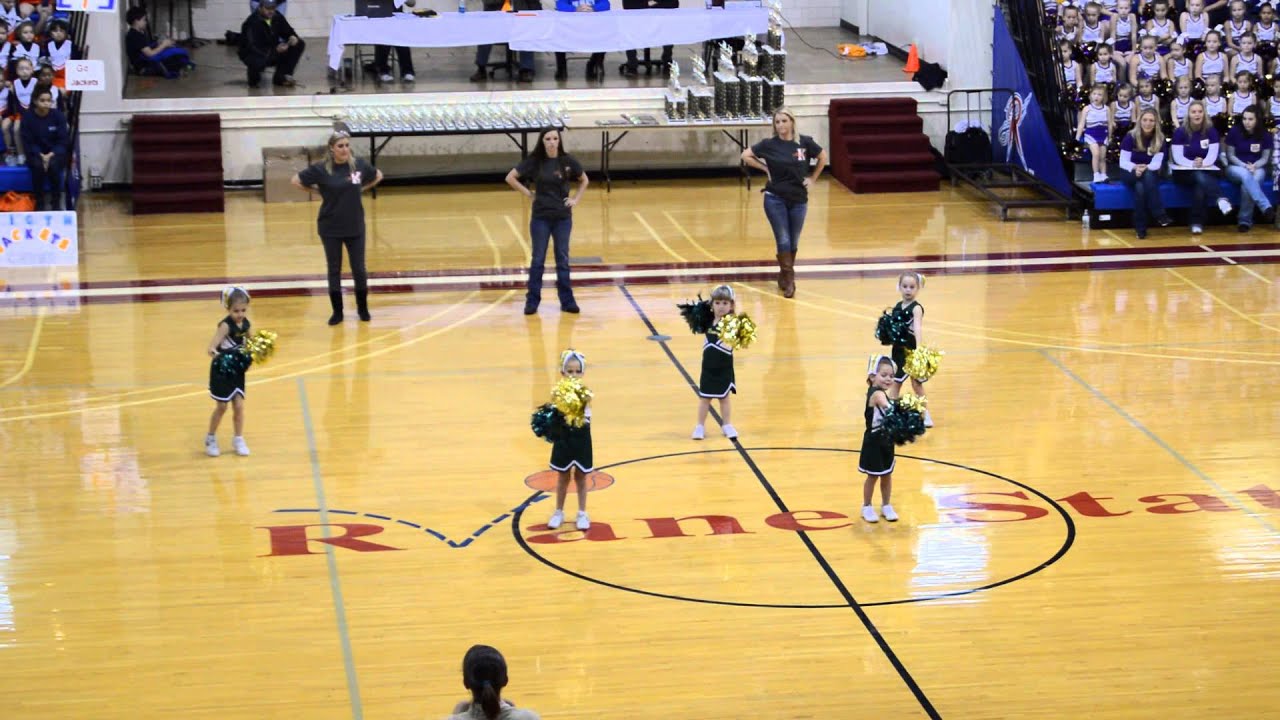2014 Cheer Competition Rockwood Rams Mighty Mites Dance - YouTube