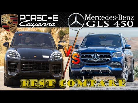Porsche Cayenne vs Mercedes Benz GLS 450 best compared video - YouTube