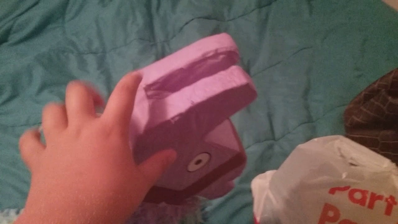 Fortnite loot llama in real life - YouTube