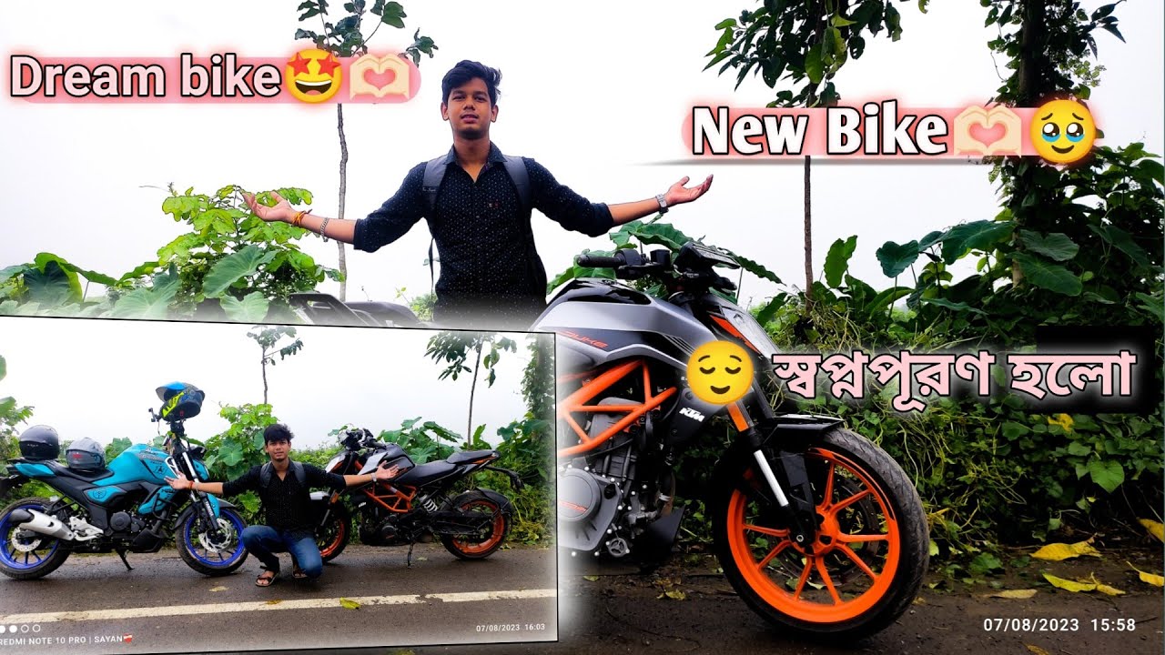 Dream bike😍 New bike nelam | new partner ‍🔥 (155 VS 390) #Motovlog ...