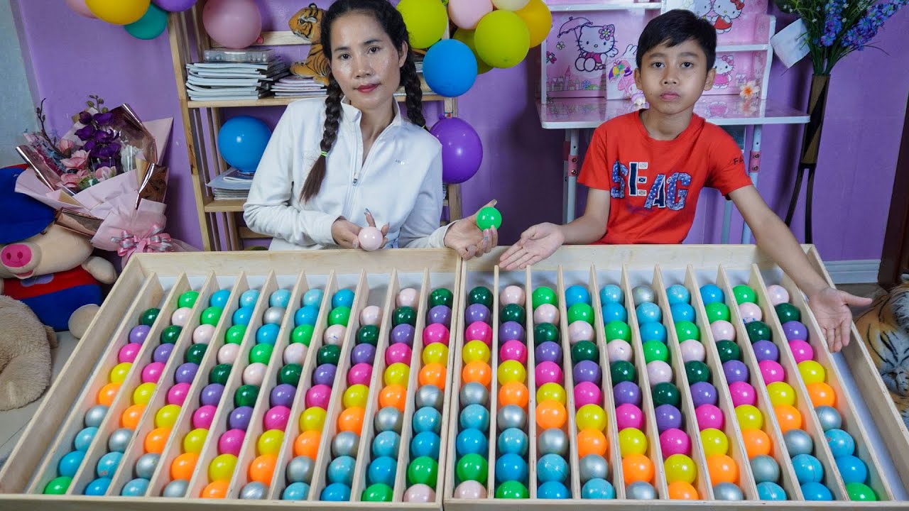 Ball Sorting Game Challenge, Mom vs Son Who is Faster 🔵🔴🟡🟢 Ep #0075 ...