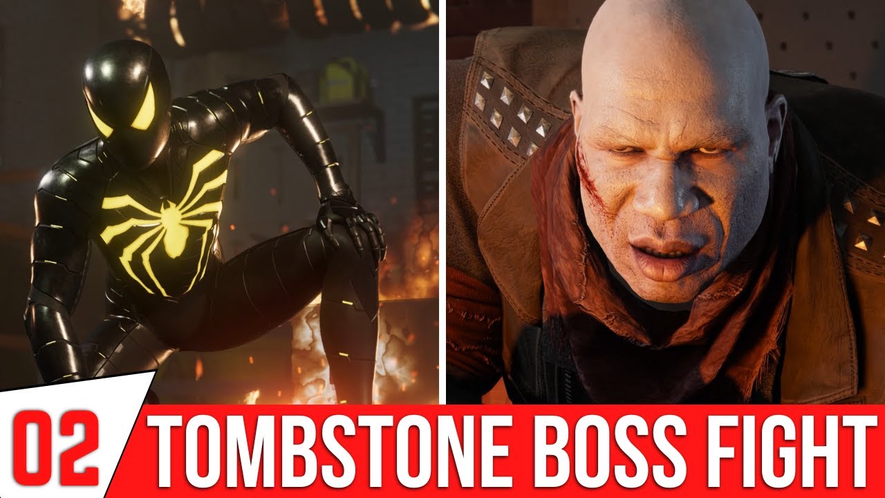 SPIDER-MAN REMASTERED - Tombstone Let's Get Ready To | Defeat Tombstone ...