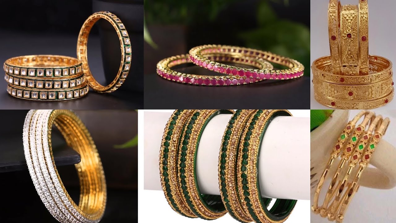 Latest Party Wear Bangles Design ||Beautiful Bangles Collection 2021 ...
