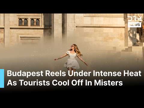Europe Heatwave: Budapest Visitors Cool Off In Creative Ways | DRM News | AL1F