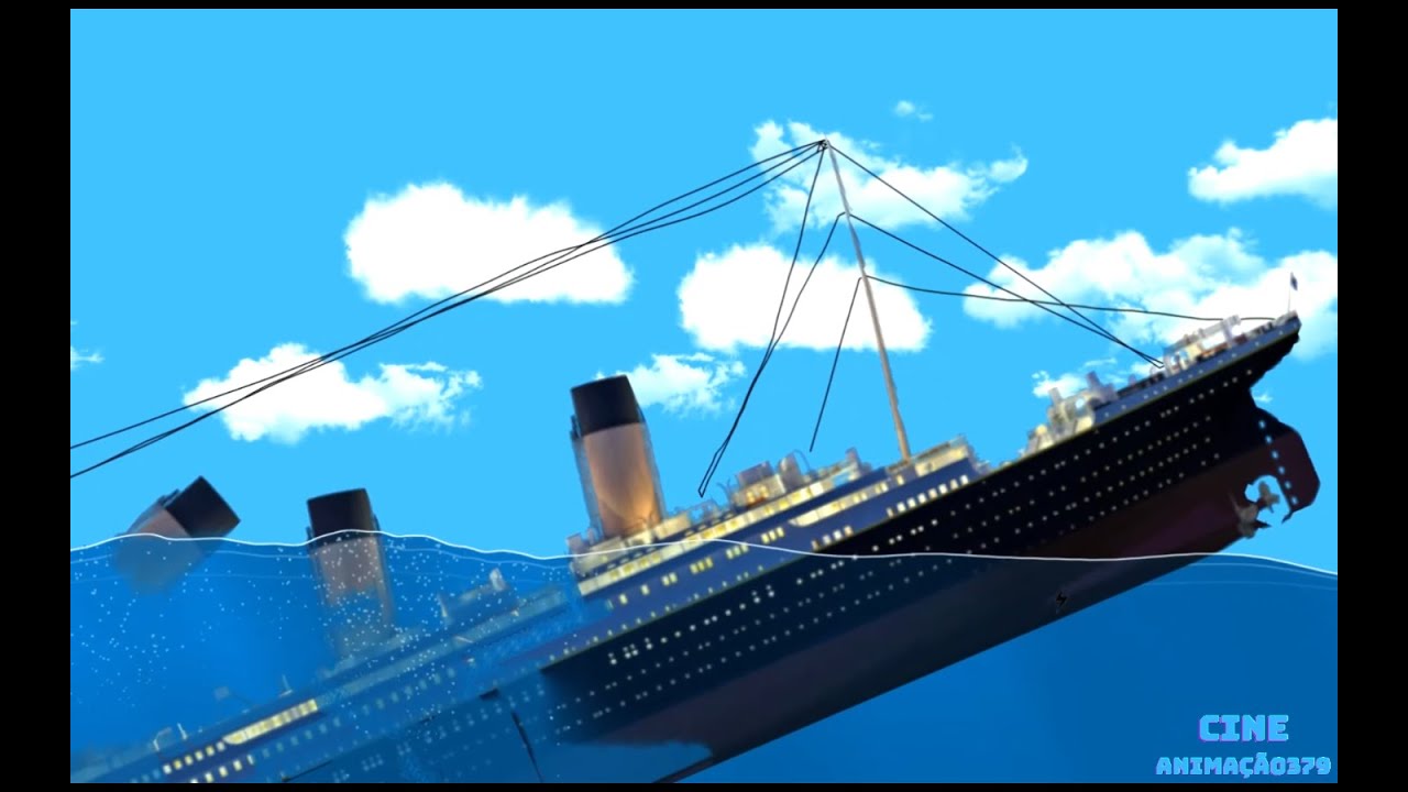 TITANIC sinking in Floating Sandbox simulator - Part 9 - YouTube