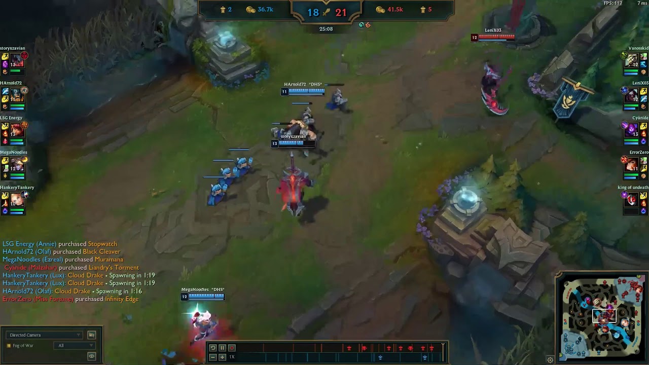 19-20 Season One League of Legends v. Doss game 1 - YouTube