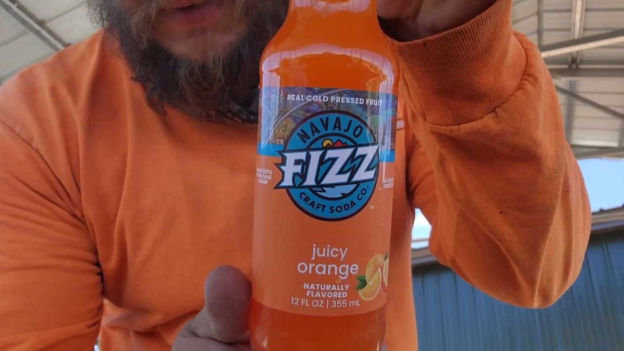 Review Navajo Fizz Juicy Orange - YouTube