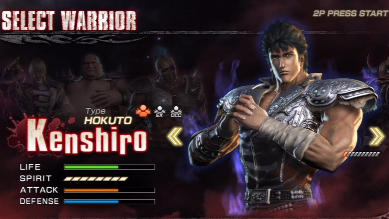 Fist of the North Star: Ken's Rage All Characters (Including DLC) [PS3 ...